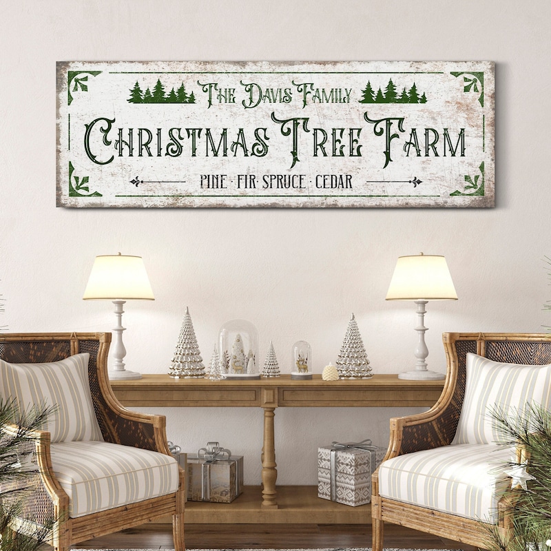 Christmas Tree Farm Sign - Etsy