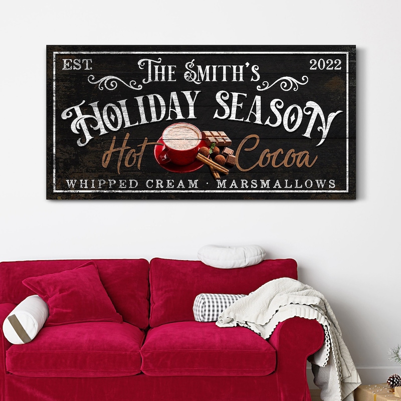 Holiday Sign - Etsy