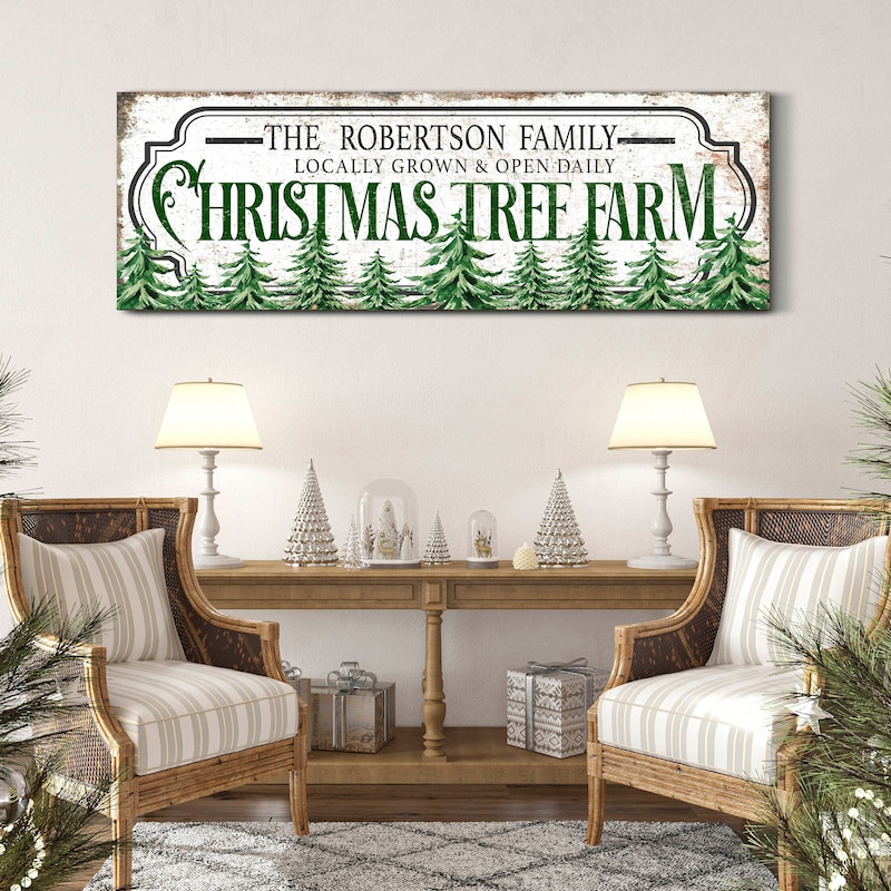 Tree Farm Sign - Etsy