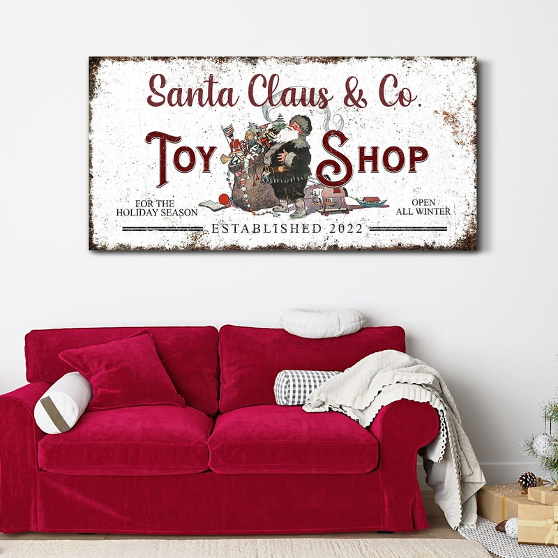 Santas Toy Shop - Etsy