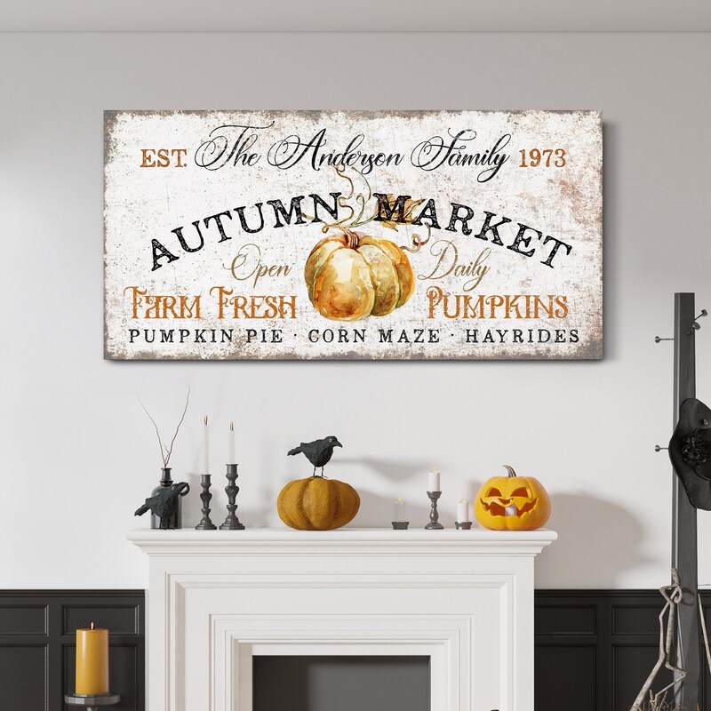 Family Fall Sign - Etsy