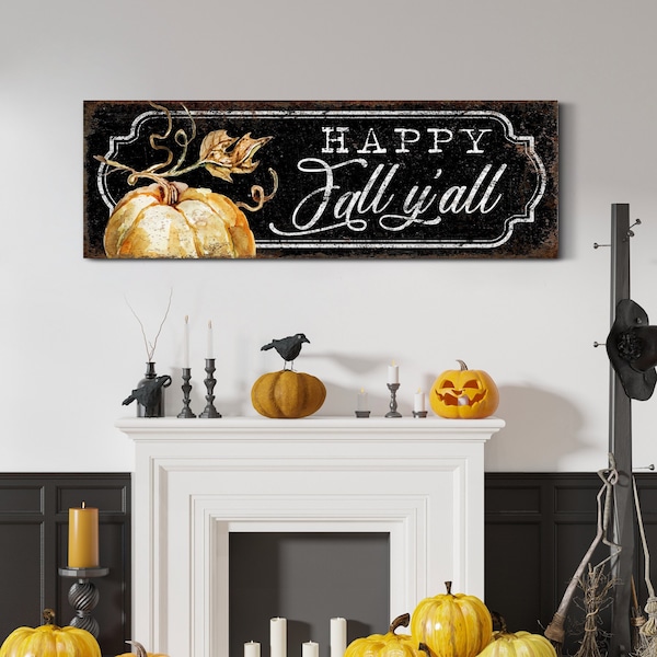 Happy Fall Sign - Etsy