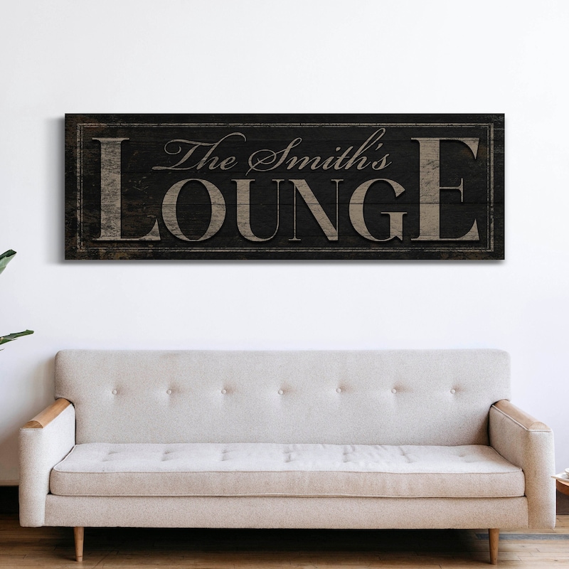 Lower Level Lounge Sign - Etsy