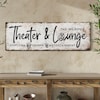 Custom Lounge Sign With Family Name Basement Wall Decor Family Room ...