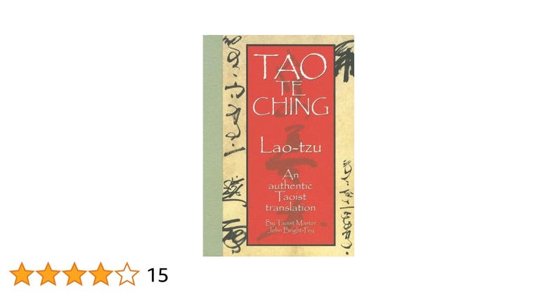 Tao Te Ching: an Authentic Taoist Translation (paperback) - Etsy