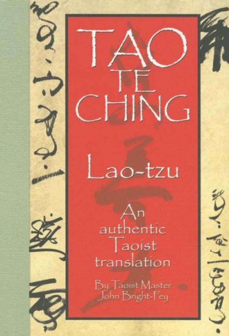 Tao Te Ching: an Authentic Taoist Translation (paperback) - Etsy
