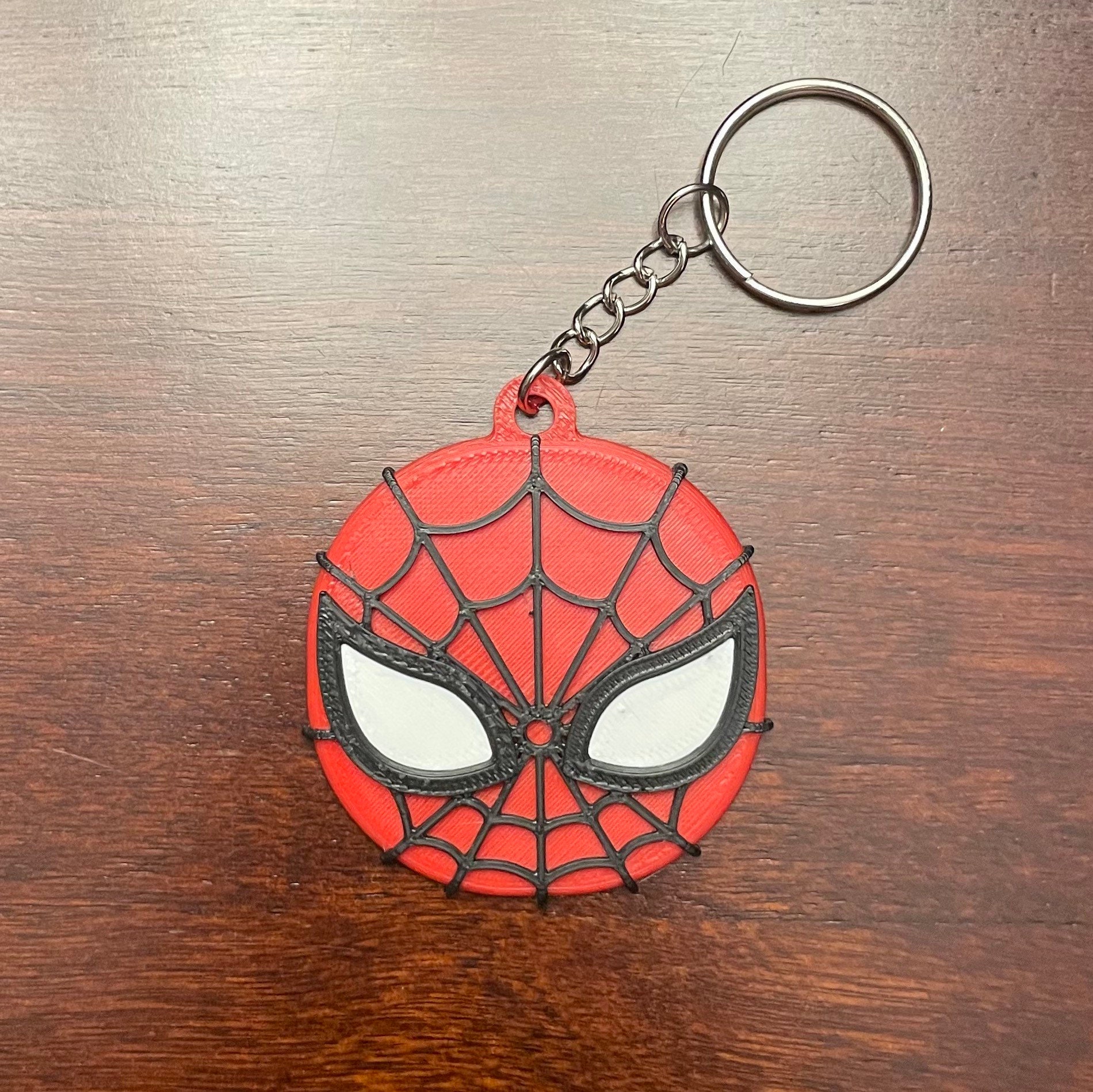 Spider-man Keychain - Etsy
