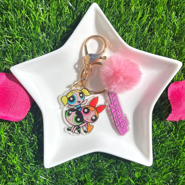 Powerpuff Girls Keychain - Etsy