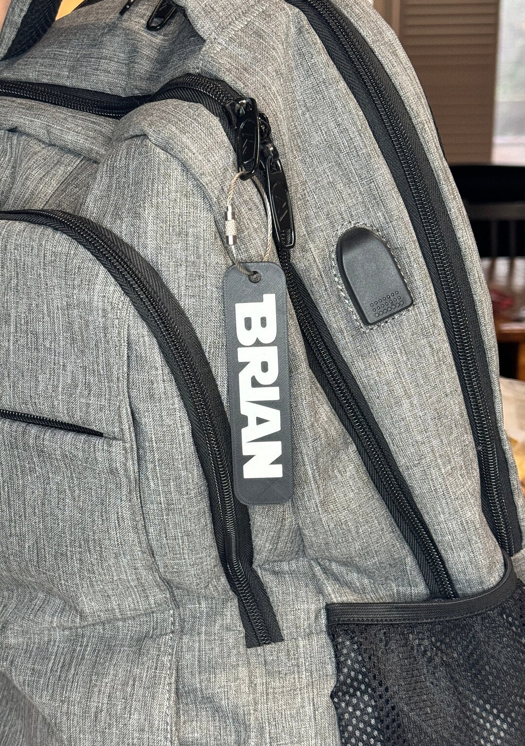 Personalized Keychain, Backpack Tags, Kids Name Tags, Lunch Box ...