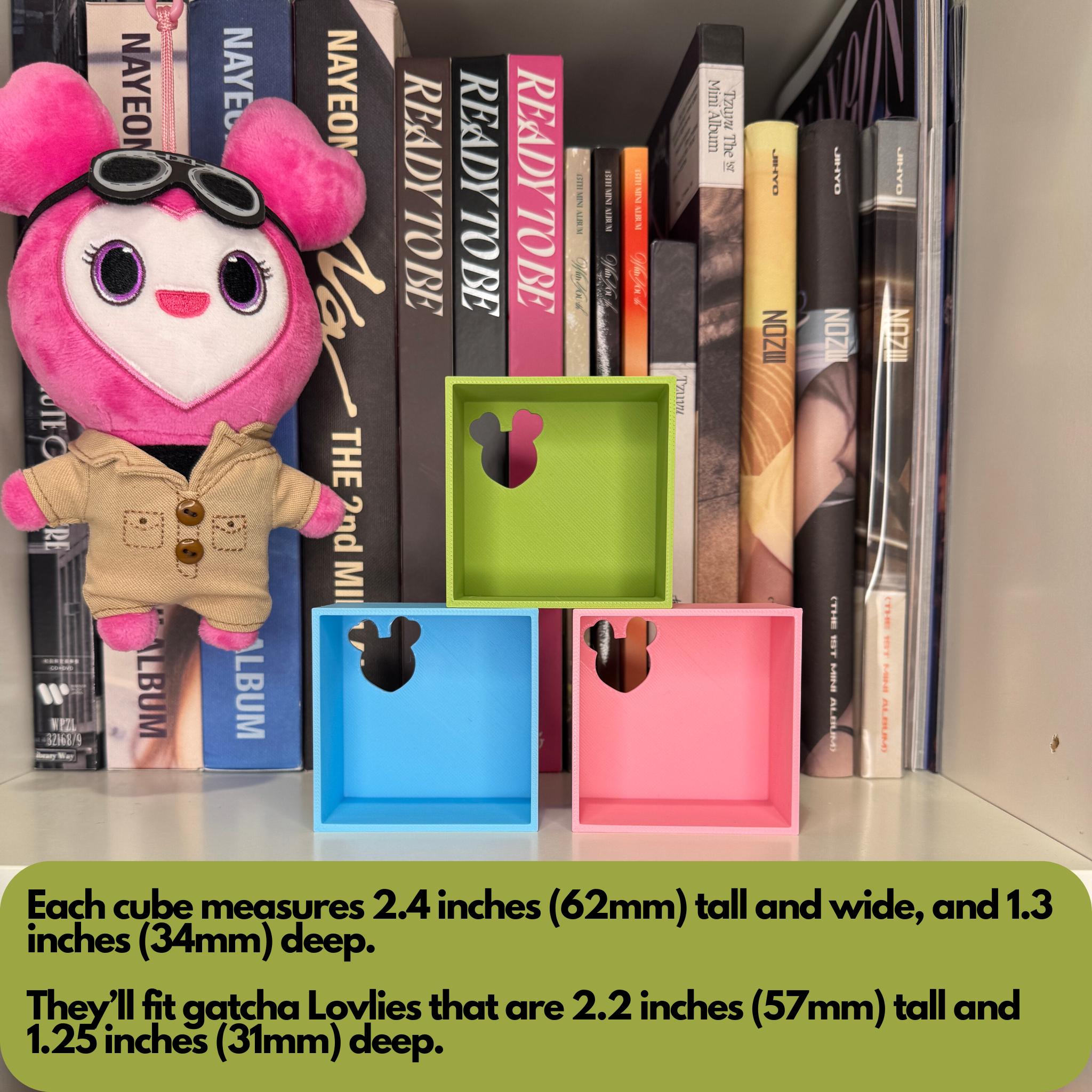Twice Lovely Display Cubes for Gashapon Dolls - Etsy