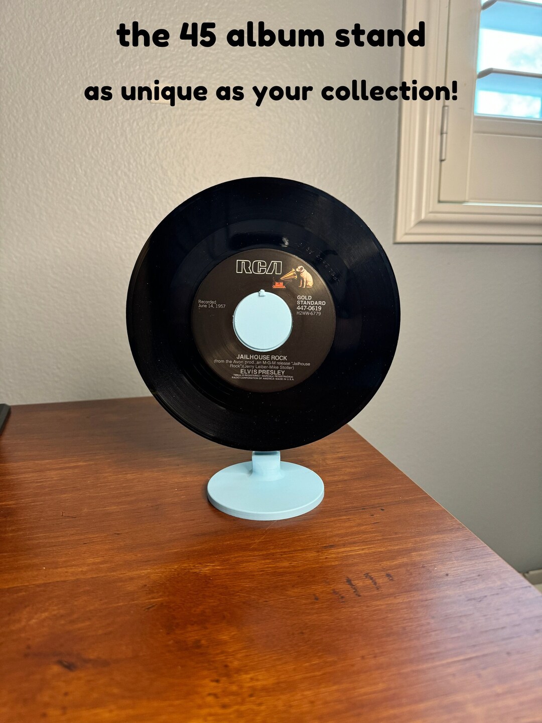 The 45 Album Stand as Unique as Your Collection! - Etsy