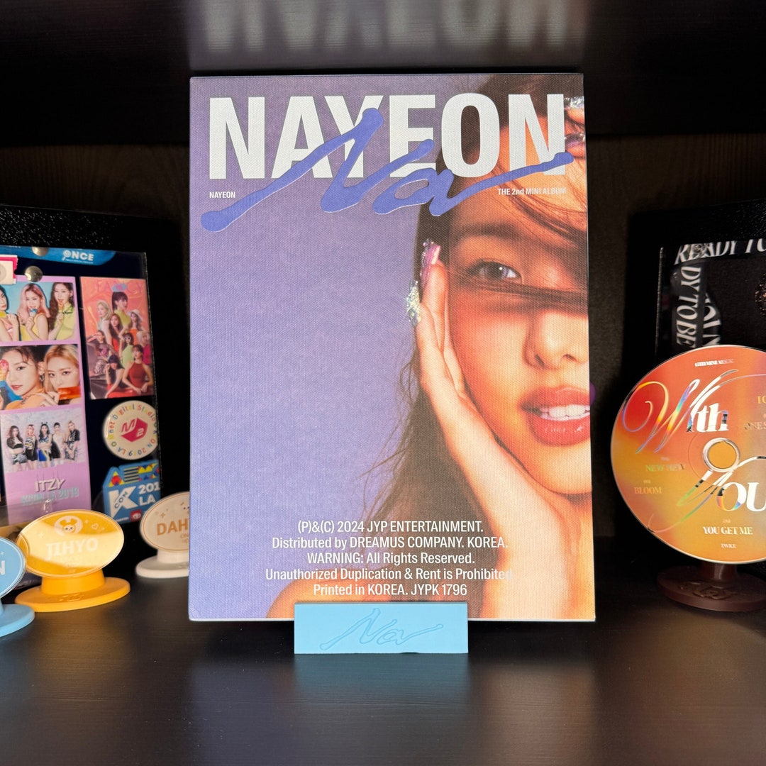 Nayeon NA Album Box Stand - Etsy