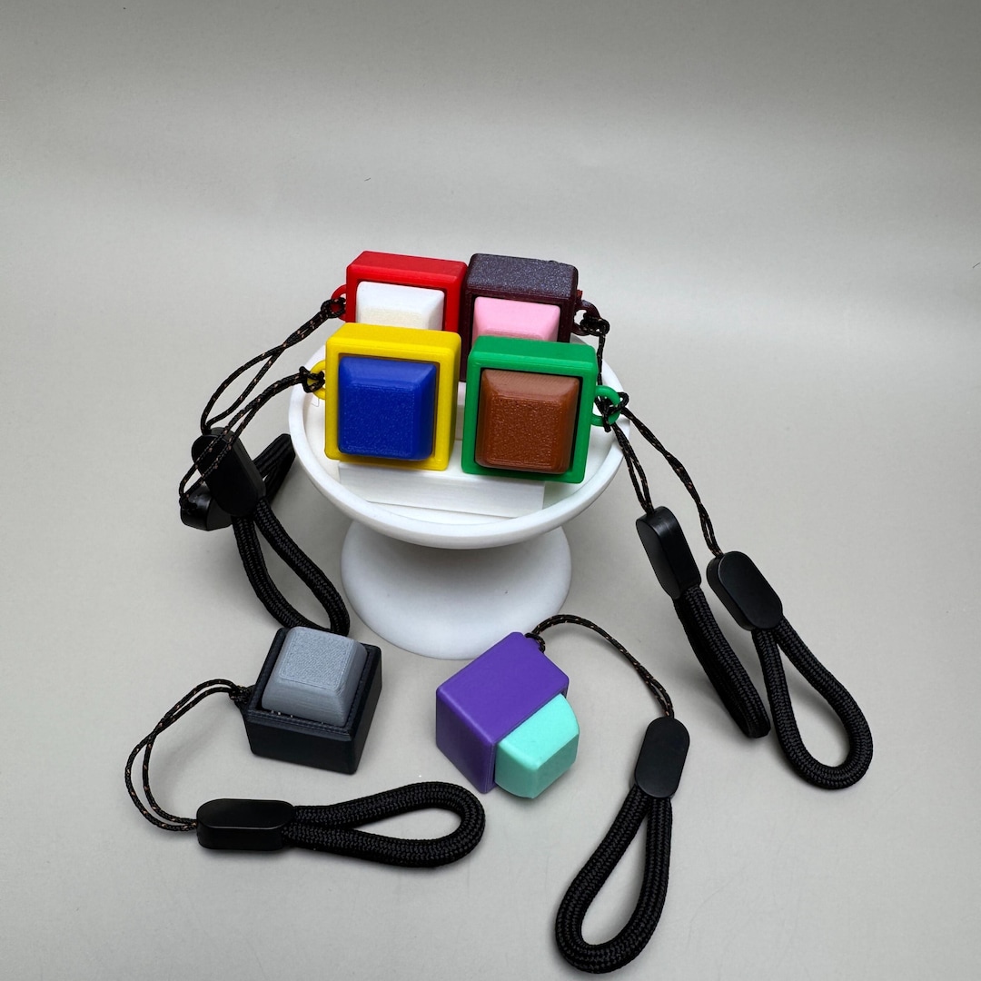 Keyboard Clicky Fidget Toy / 153 Color Combinations! / Perfect ASMR ...