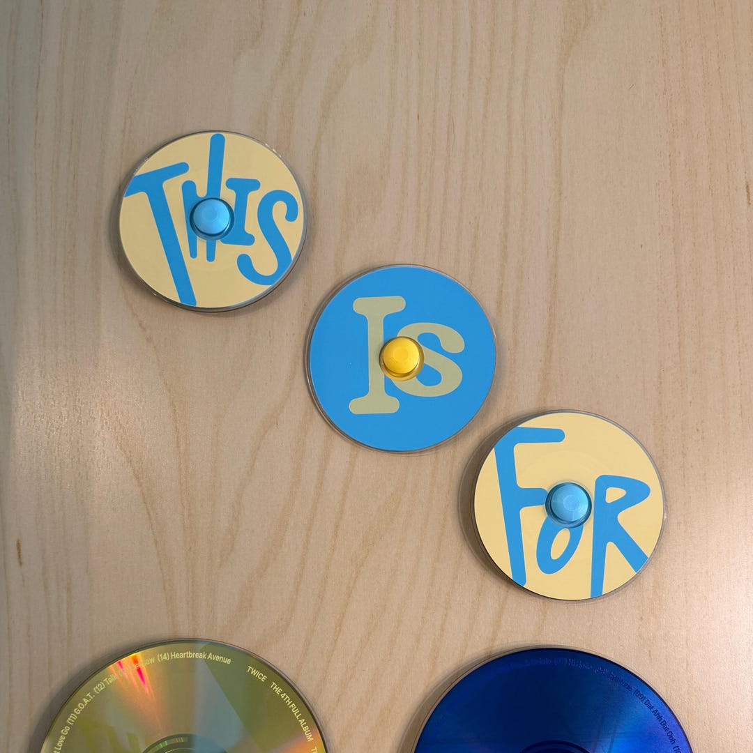 TWICE Inspired This is for Floating CD Display Wall Mount 3-pack - Etsy