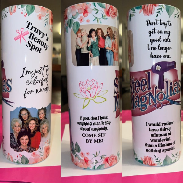 The Steel Magnolia Tumblers