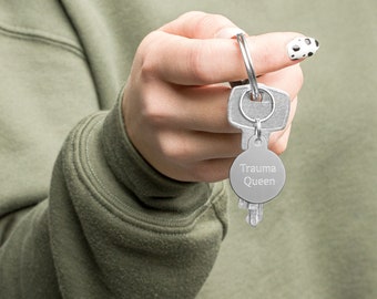 Doctor Metal Keychain - Etsy