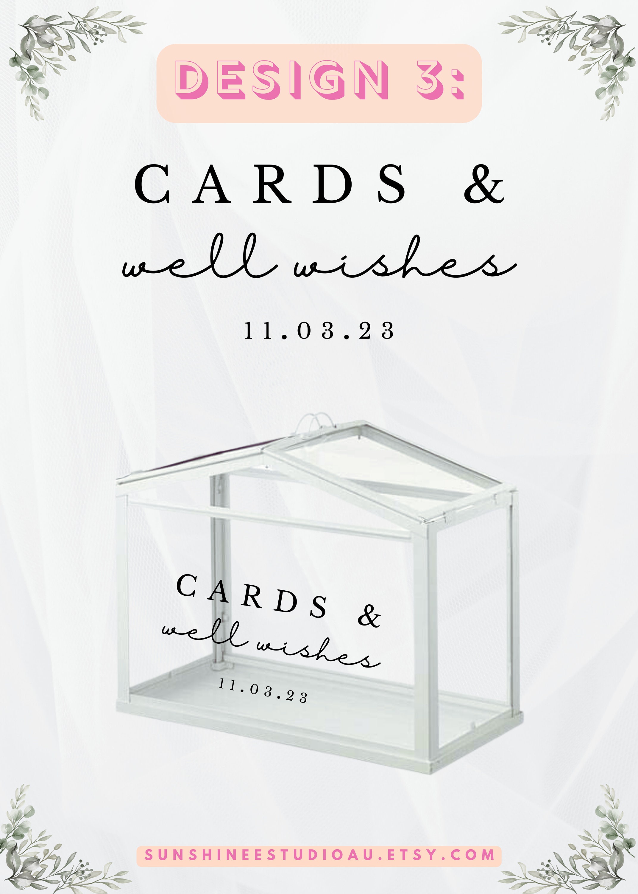 Wishing Well Vinyl Decal Sticker DECAL ONLY Cards and Well Wishes ...