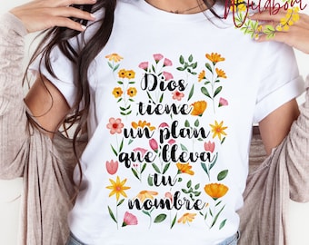 Dios Tiene Un Plan Que Lleva Tu Nombre - Etsy