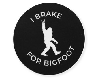 Bigfoot Window Decal - Etsy