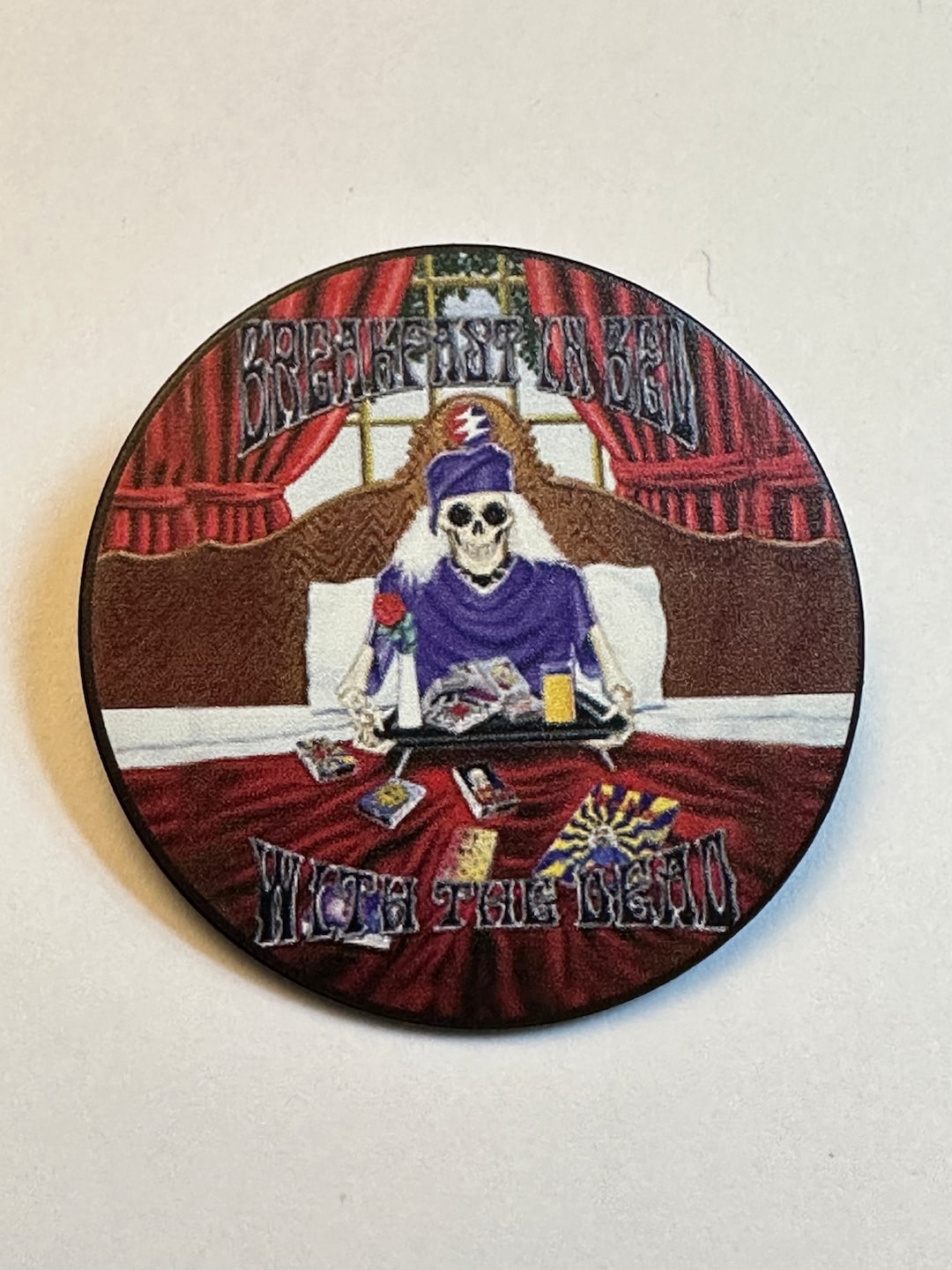 Grateful Dead Pin, Collectors Pin, Hat Pin, Lapel Pin, Hippie Pin ...