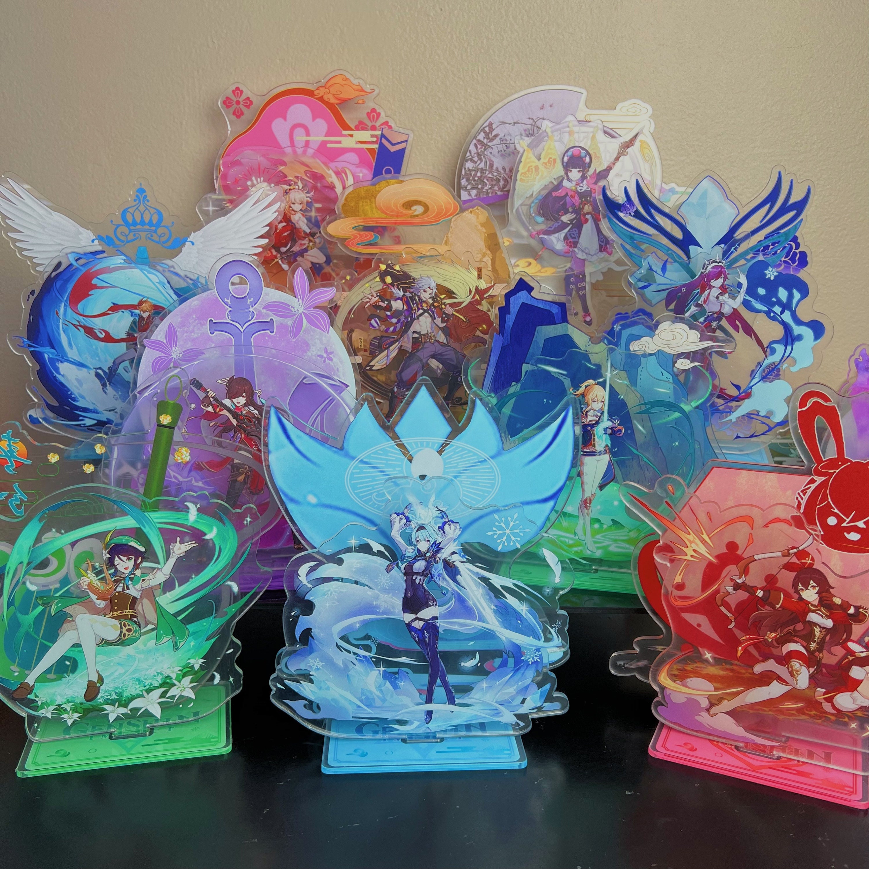 GENSHIN IMPACT STANDEE Large Genshin Impact Acrylic Stand - Etsy Canada