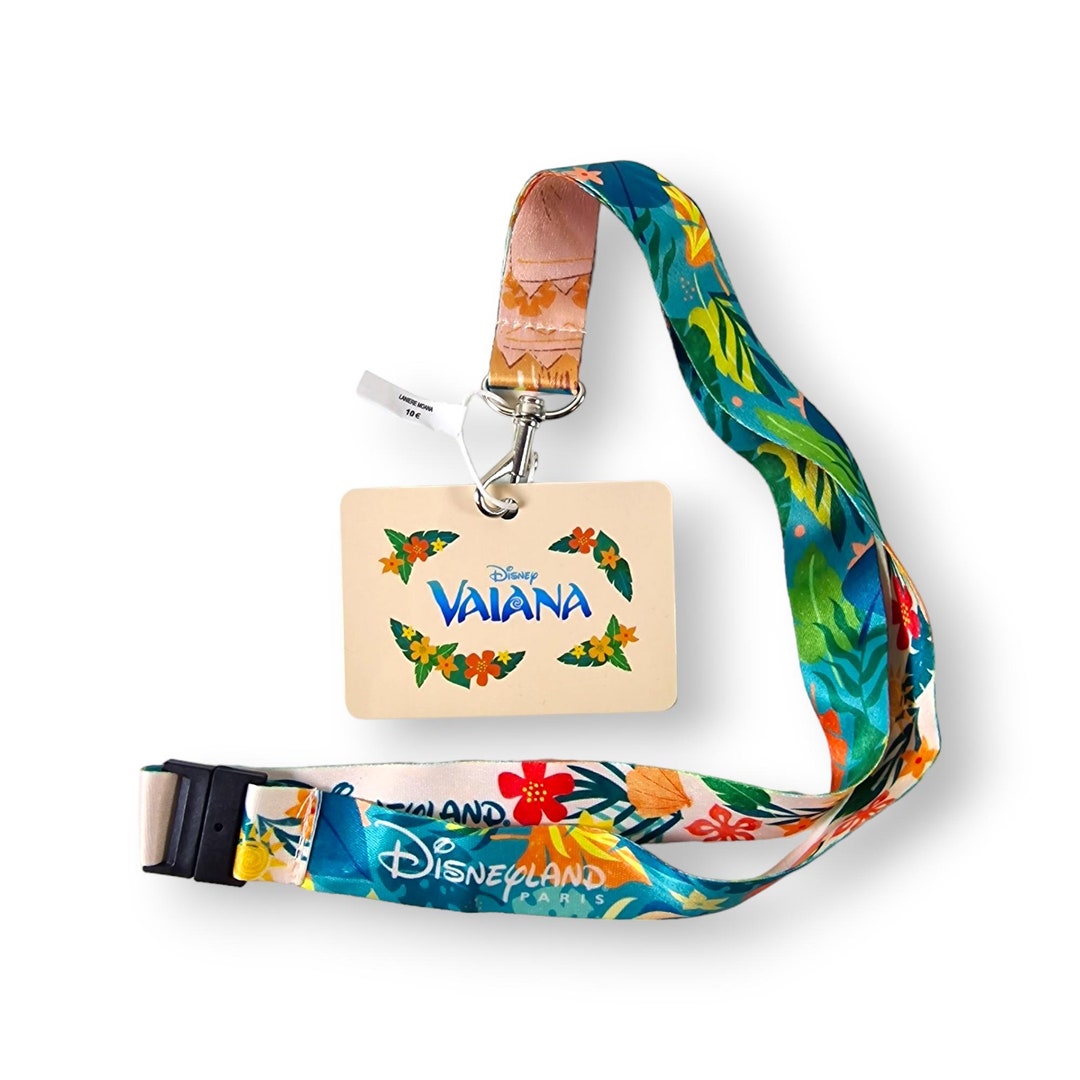 Moana Lanyard 2024 Oe Disneyland Paris Disney© - Etsy