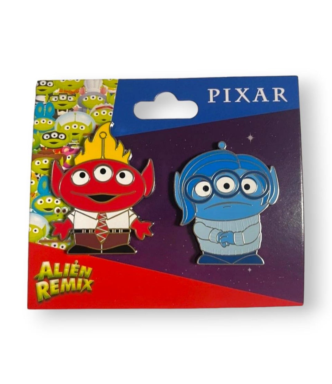 Aliens Inside Out Anger & Sadness 2024 Oe Disneyland Paris© Pixar Pin ...
