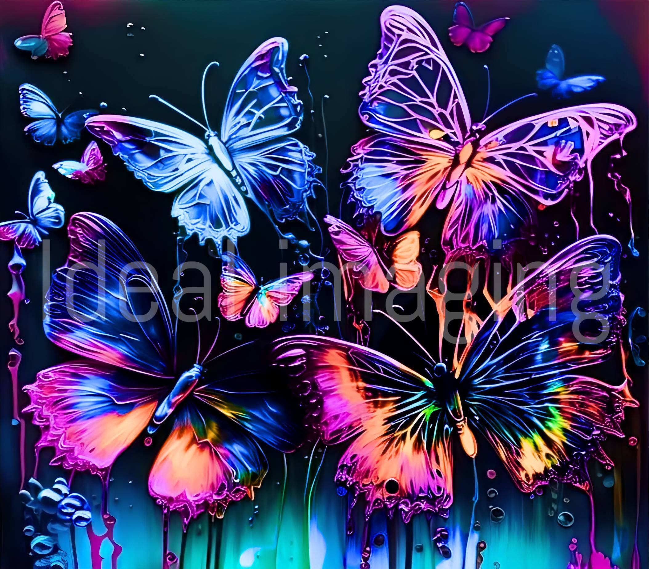 Butterfly Tumbler Wrap - Etsy