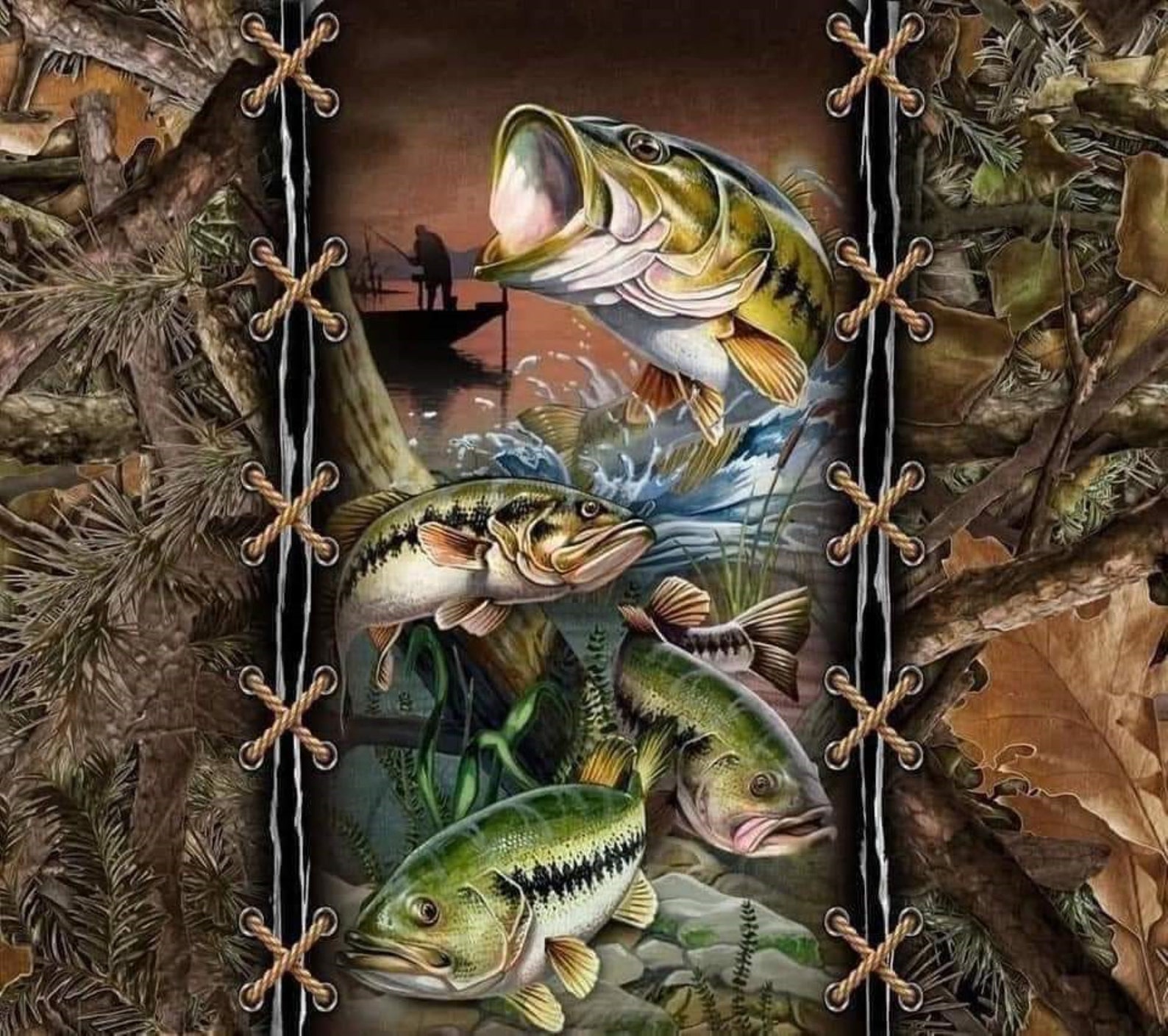 Bass Tumbler Wrap - Etsy