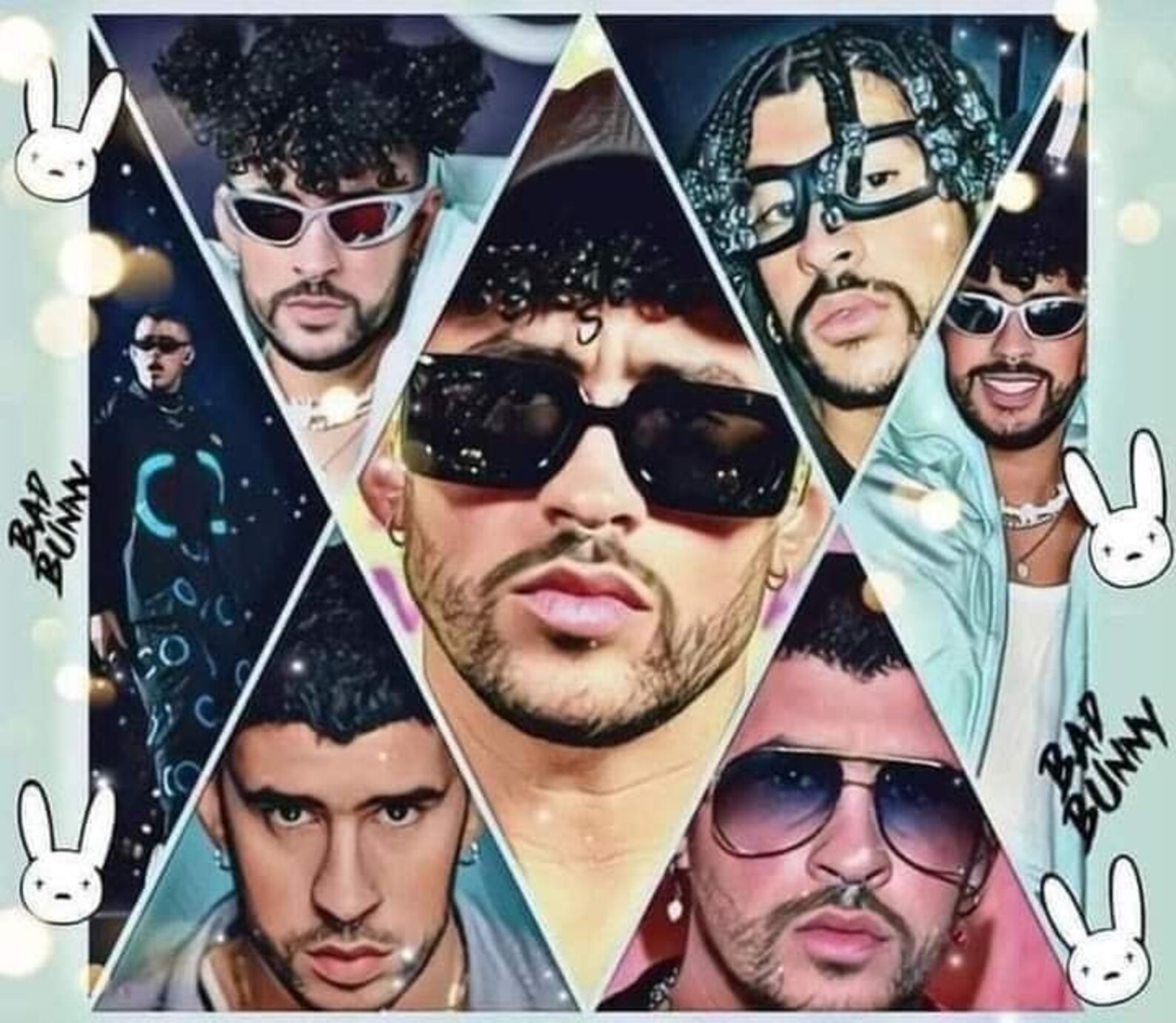 Bad Bunny Tumbler Wrap - Etsy