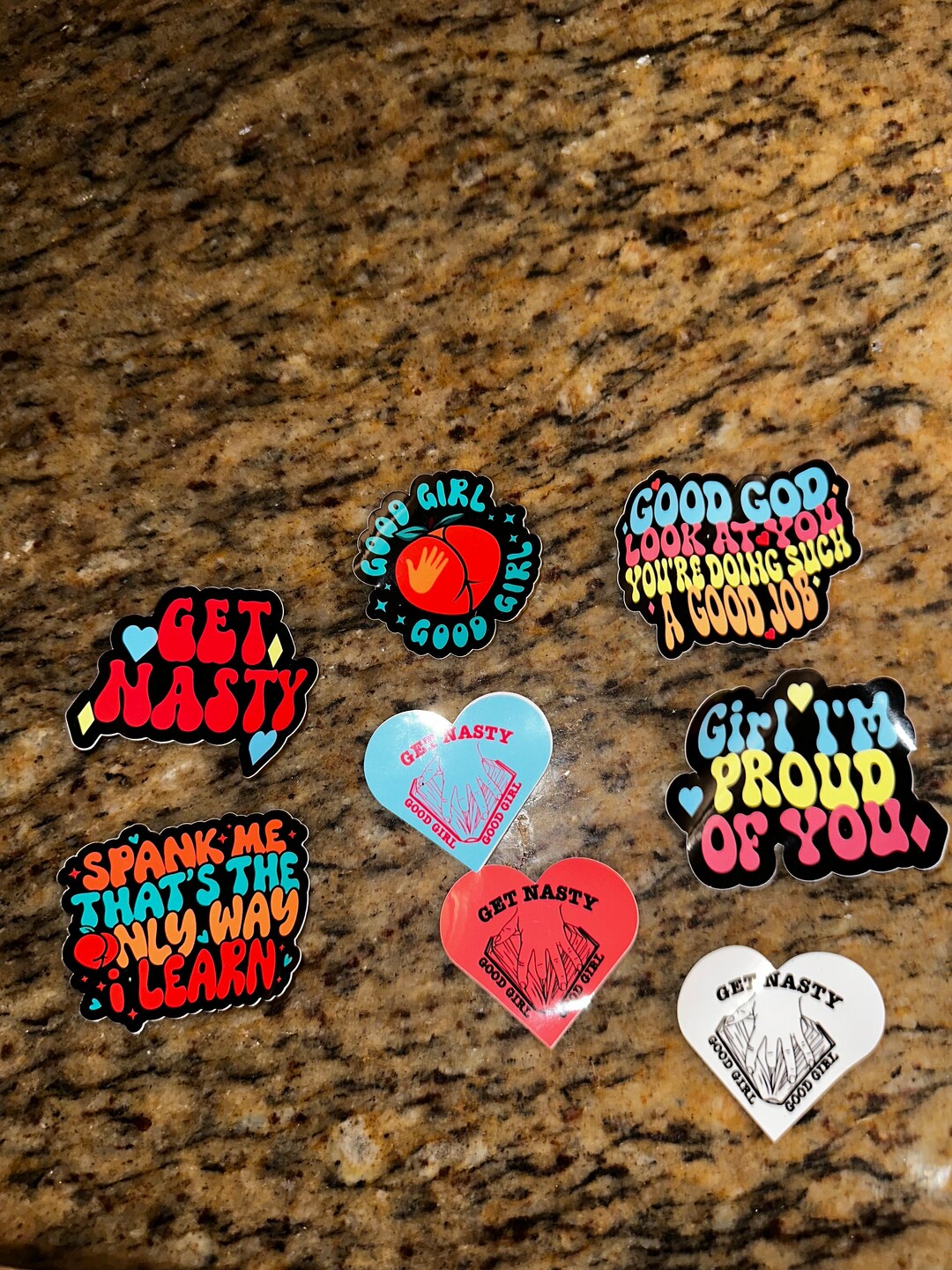 Russ Get Nasty Smut Booktok Waterproof Stickers - Etsy