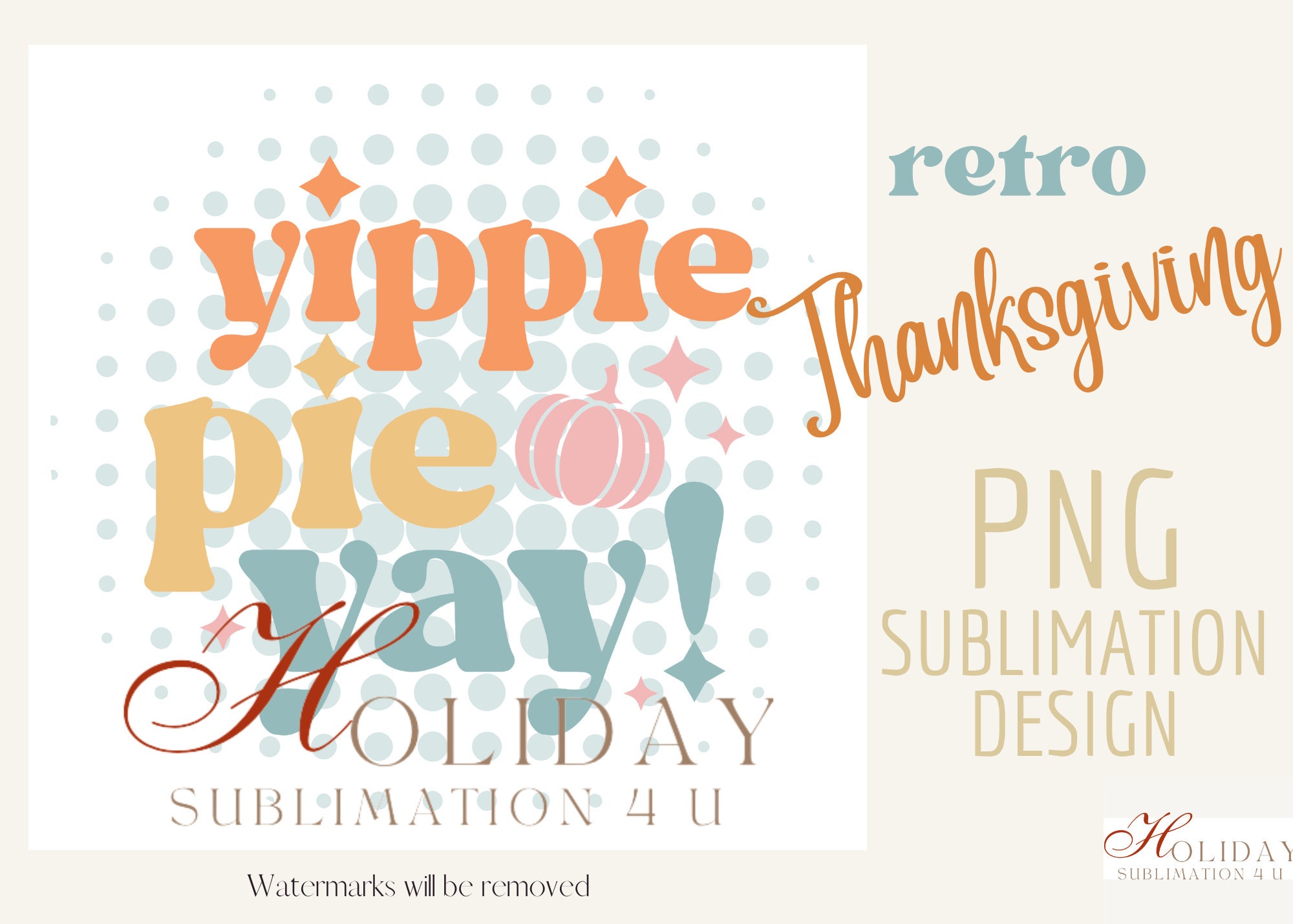 Thanksgiving Yipee Yippee Pie Yay Png Sublimation Design Fall - Etsy