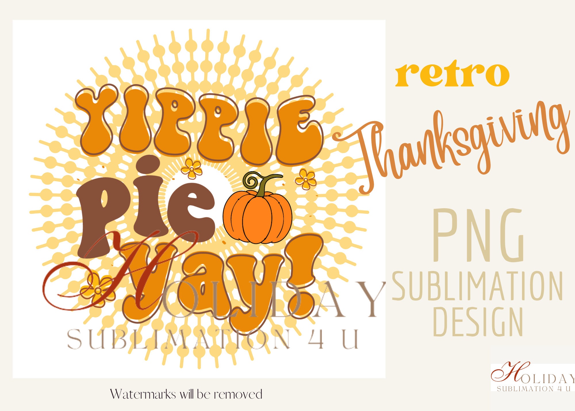 Thanksgiving Yipee Yippee Pie Yay Png Sublimation Design Fall - Etsy