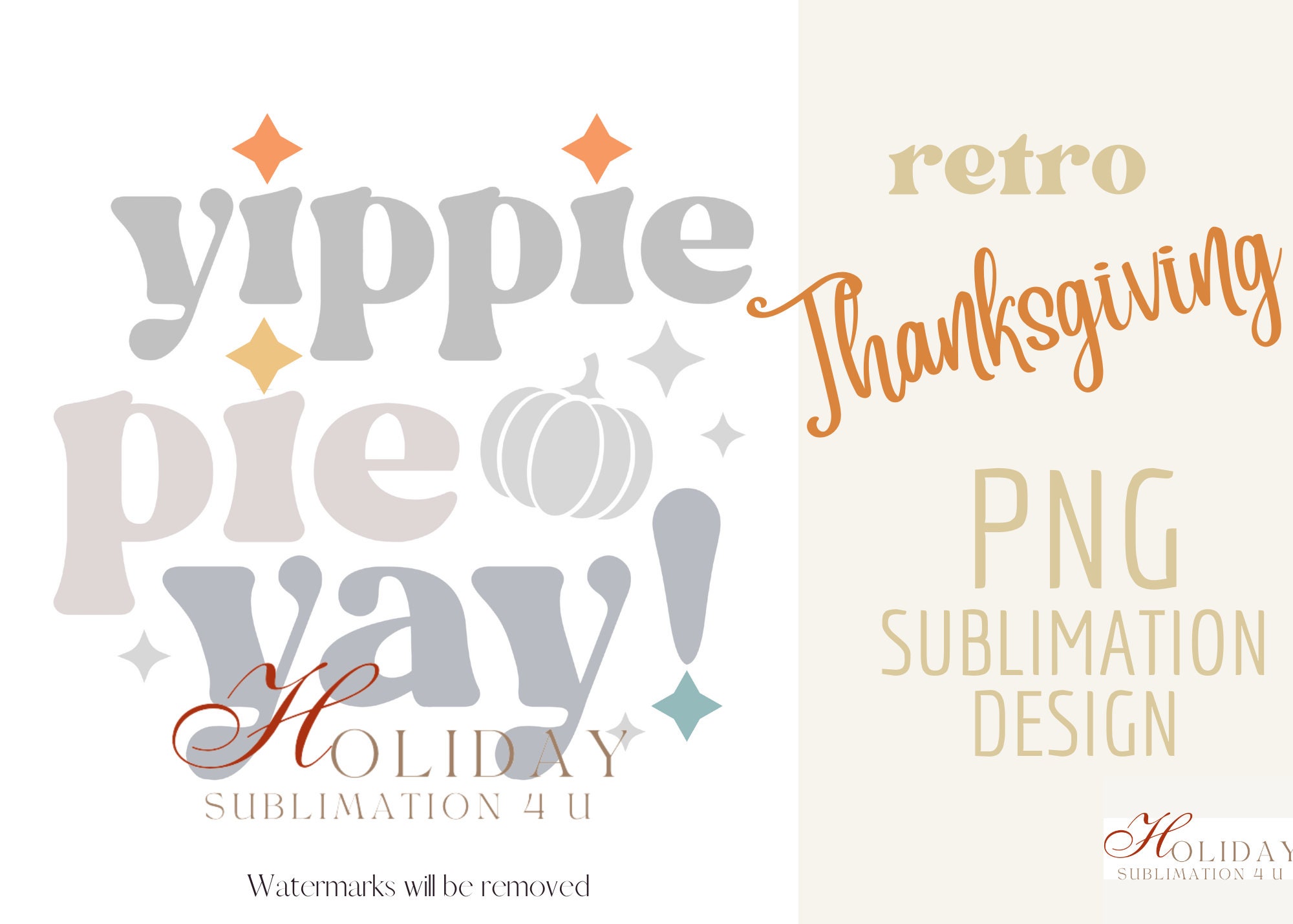 Thanksgiving Yipee Yippee Pie Yay Png Sublimation Design Fall - Etsy