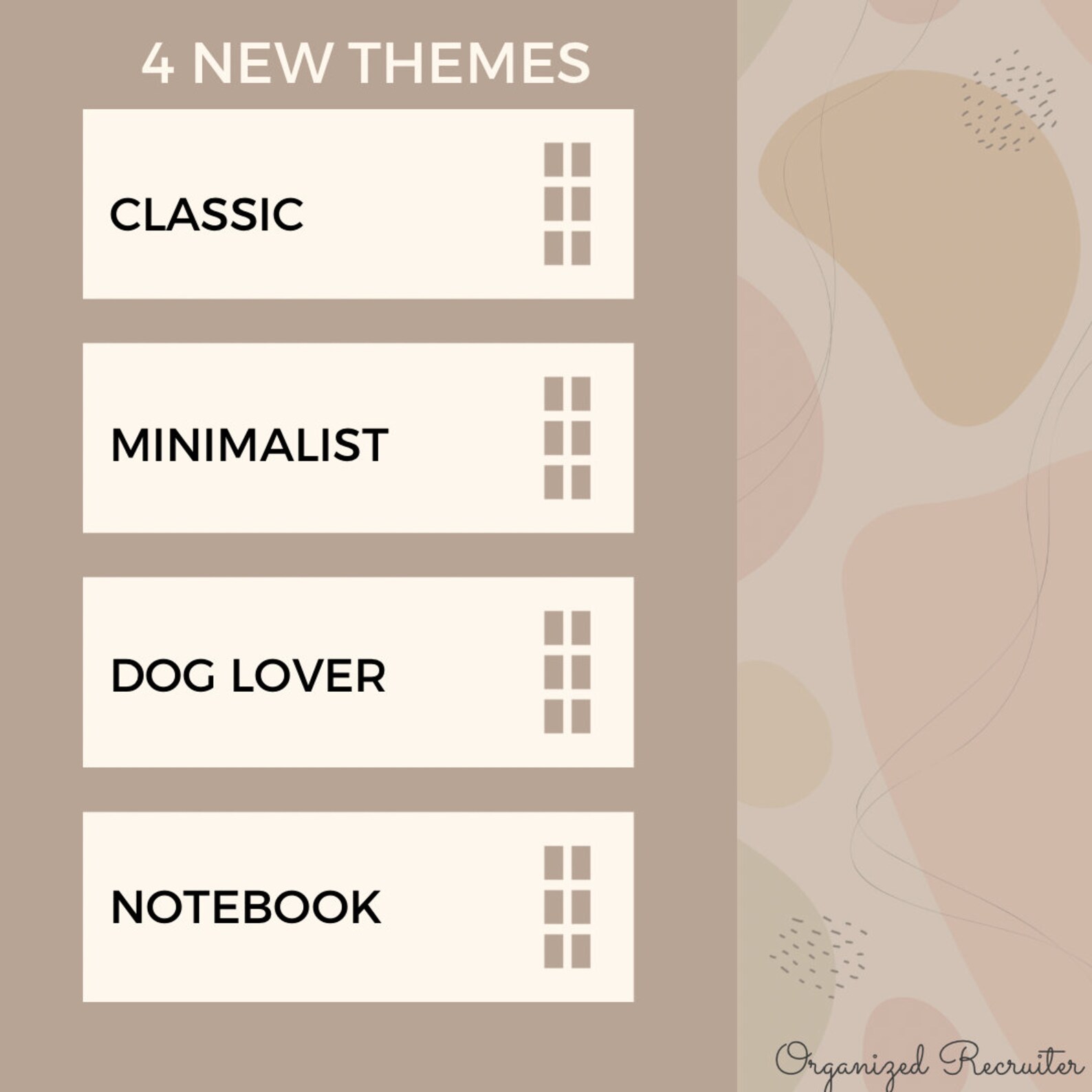 DIGITAL Recruiter Planner for GOODNOTES iPad MINIMALIST - Etsy