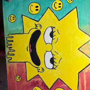 Trippy Lisa Simpson - Etsy