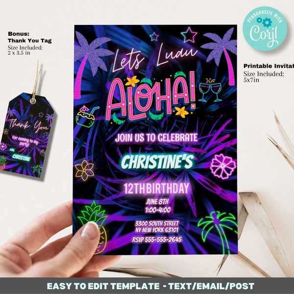 Luau Party Favors - Etsy