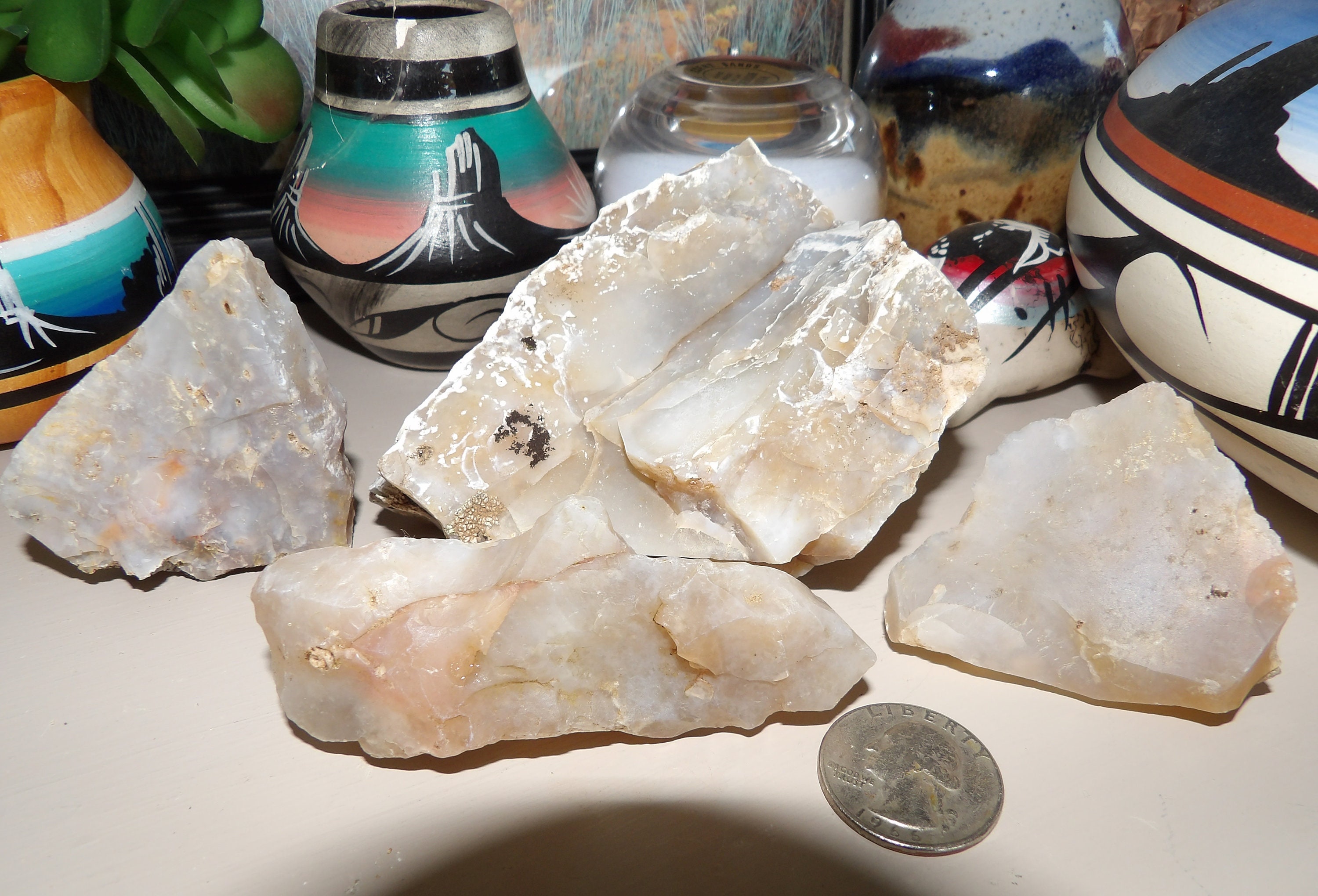 1lb Raw Chalcedony Hand Samples From Clarion Formation, Bryce Canyon ...