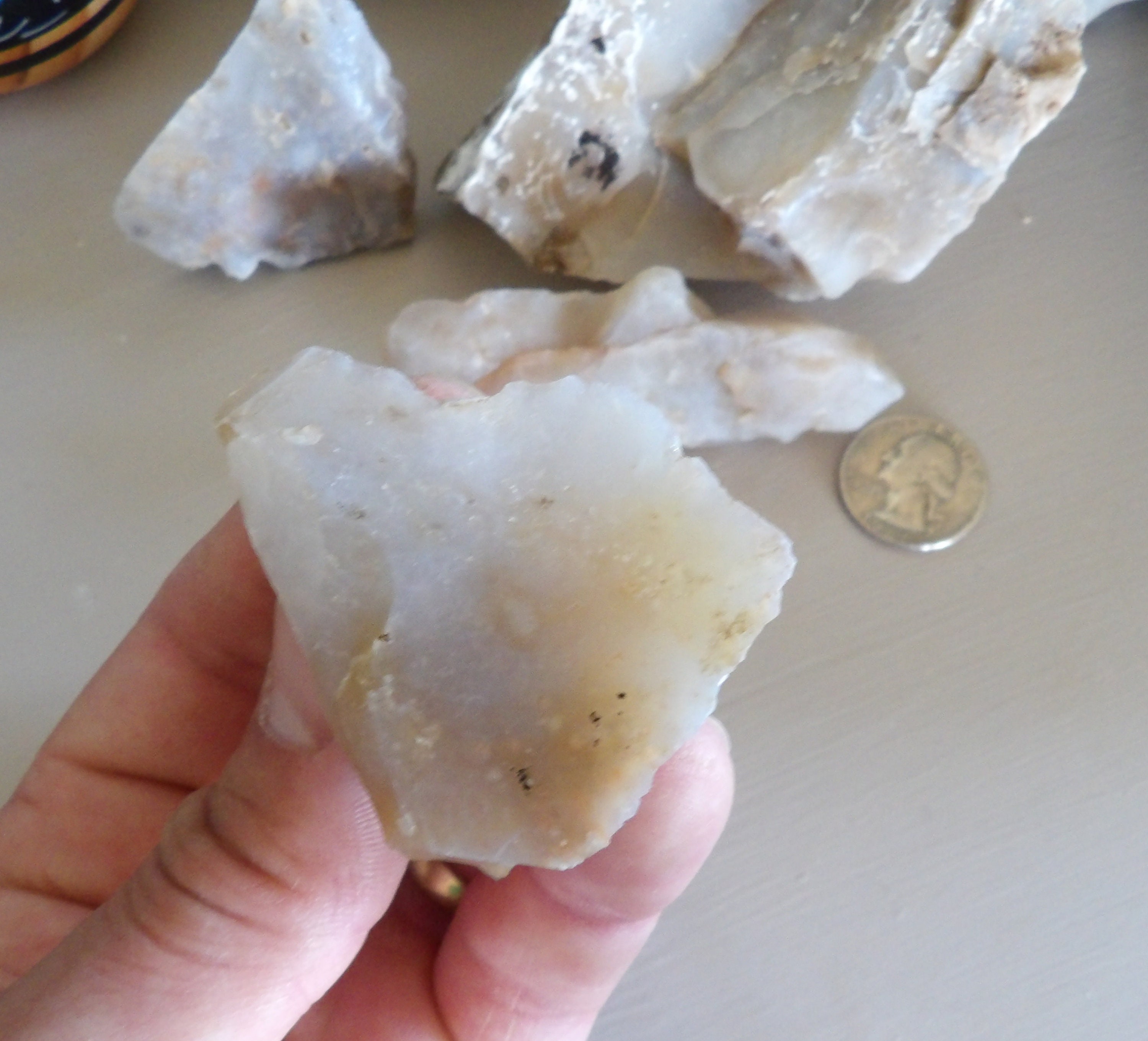 1lb Raw Chalcedony Hand Samples From Clarion Formation, Bryce Canyon ...