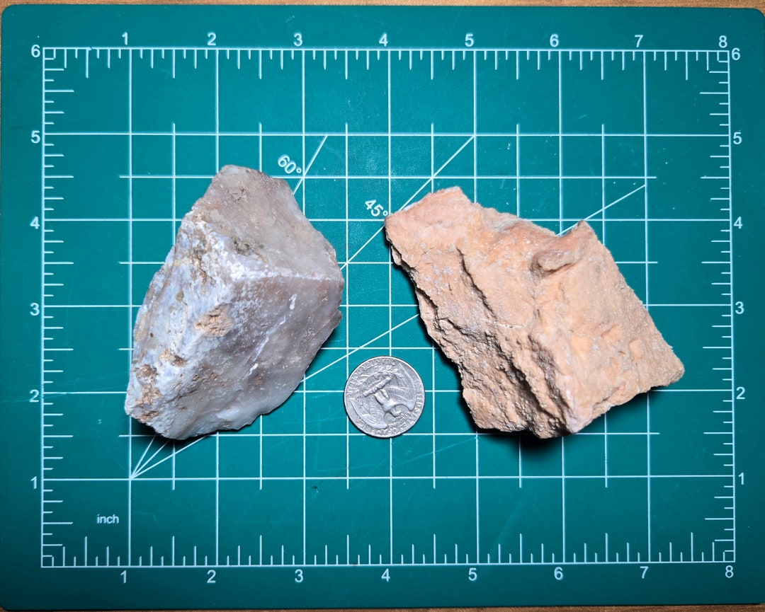 Alabaster and Chalcedony Mineral Samples From Southwest Utah; Natural ...