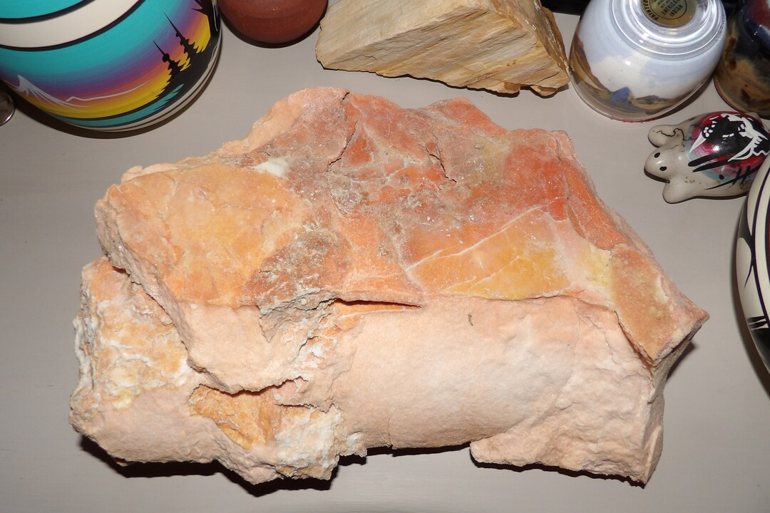 4.5 Lb Alabaster Sample From Southwest Utah for Carving, Display, or ...