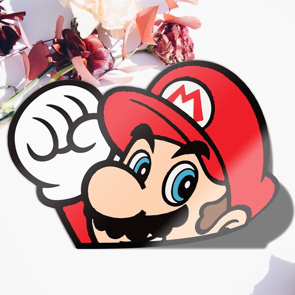 Super Mario Decal - Etsy