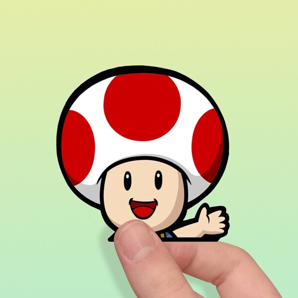Super Mario Decal - Etsy