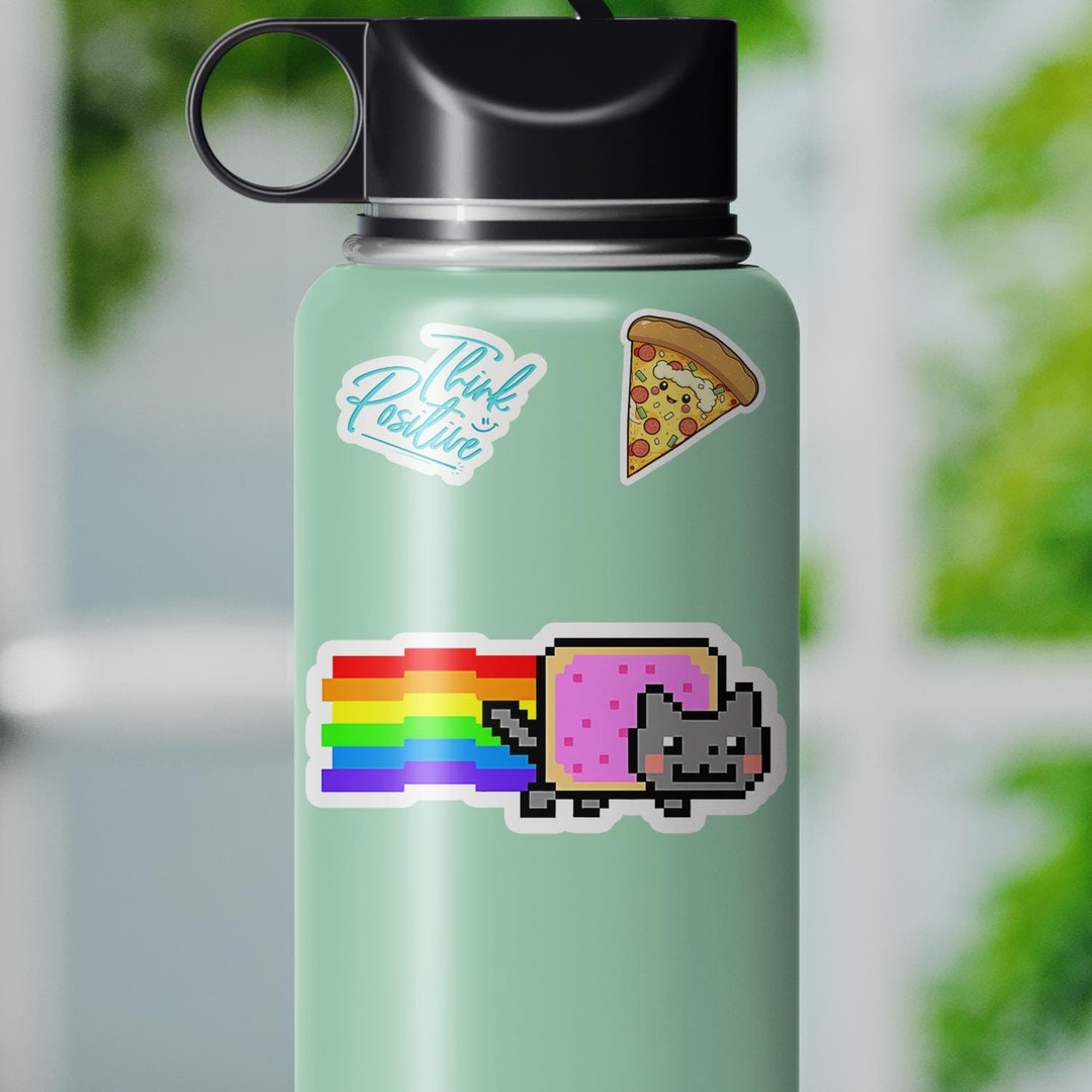 Nyan Cat Sticker Meme Stickers Funny Outdoor Indoor Sticker Decal for ...