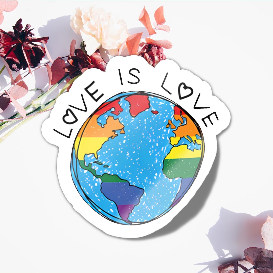 Love is Love Sticker Meme Stickers Funny Outdoor Indoor Sticker Decal ...