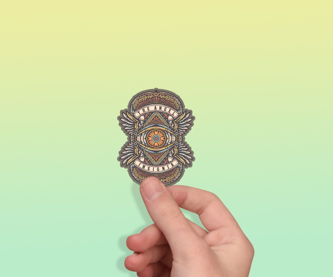 Seraphim Angel Insignia Retro Sticker Decal SUV Cars Laptops Bottles ...