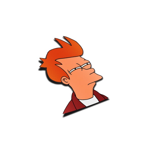 Fry Meme Sticker Outdoor Indoor Sticker Decal for Cars - Etsy