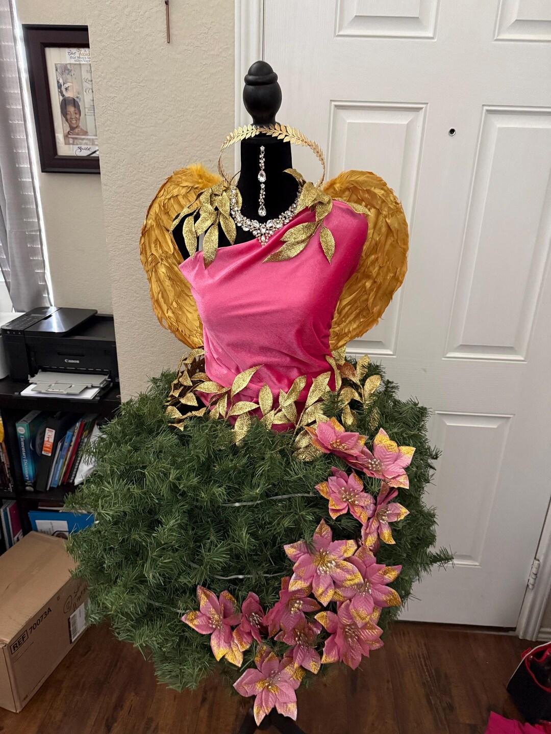 Diva Christmas Tree Handmade With Green Pine Branches With ...