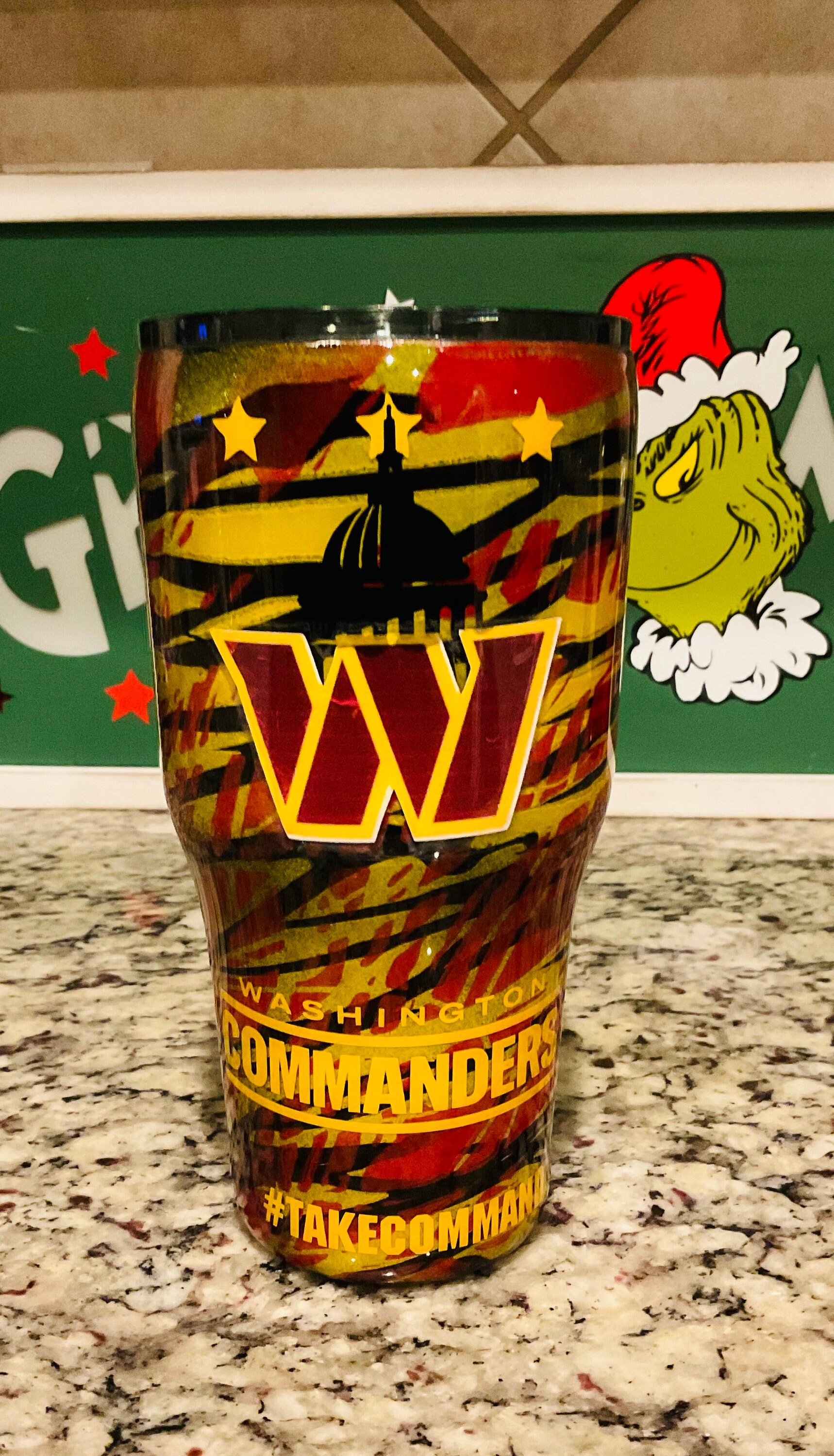 The Washington Commanders Tumbler - Etsy