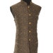 Men's Brown Nehru Jacket, Sleeveless Jacket, Indian Traditional Wear ...